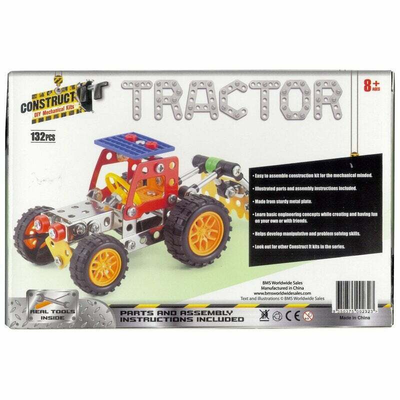 Construct-It Kit - Tractor 132 Pce – KC's Hidden Treasures