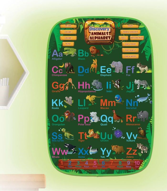 Discovery Kids Animals Alphabet Electronic Learning Board – KC's Hidden ...