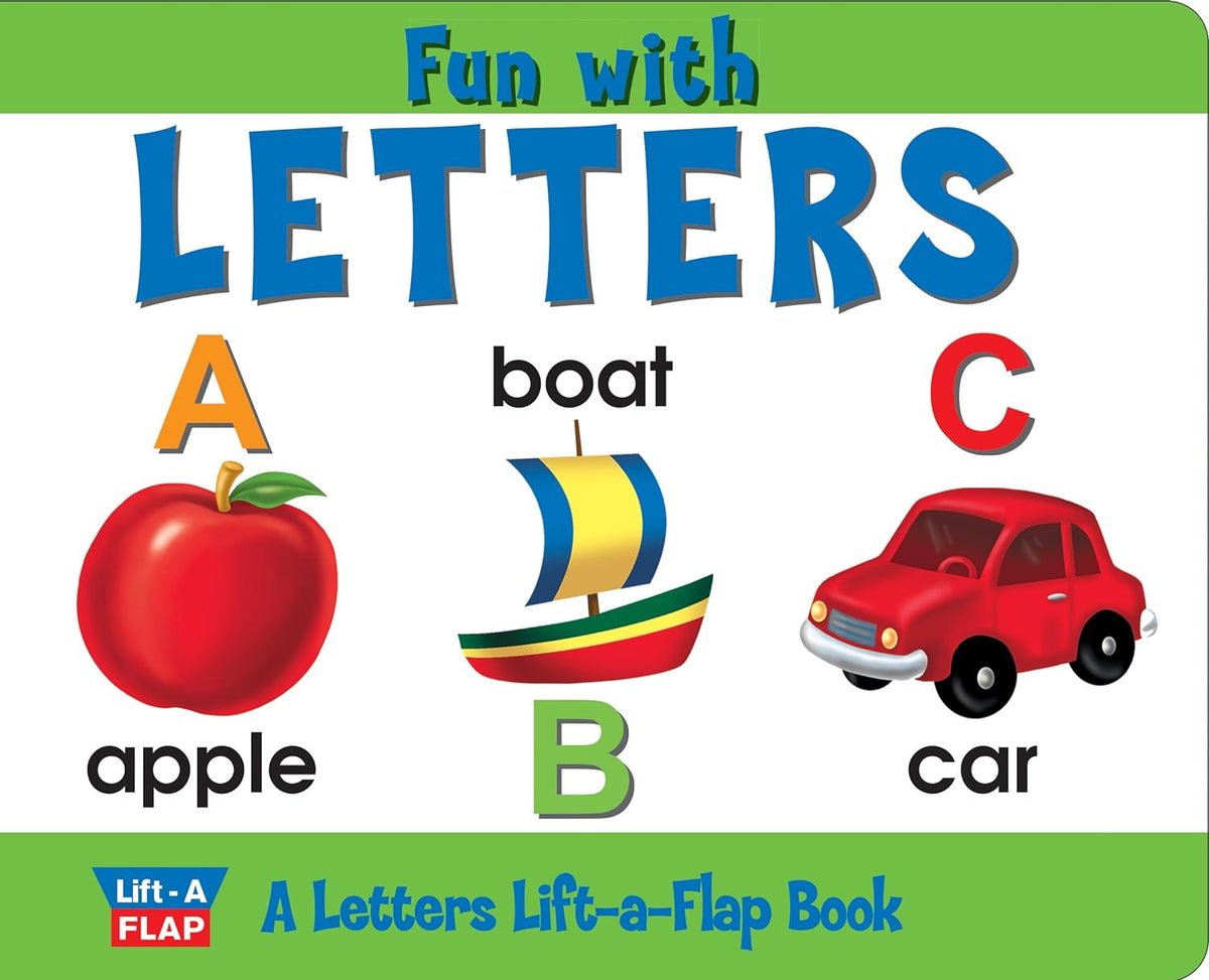 Fun with Letters: Lift-a-flap Board Book – KC's Hidden Treasures