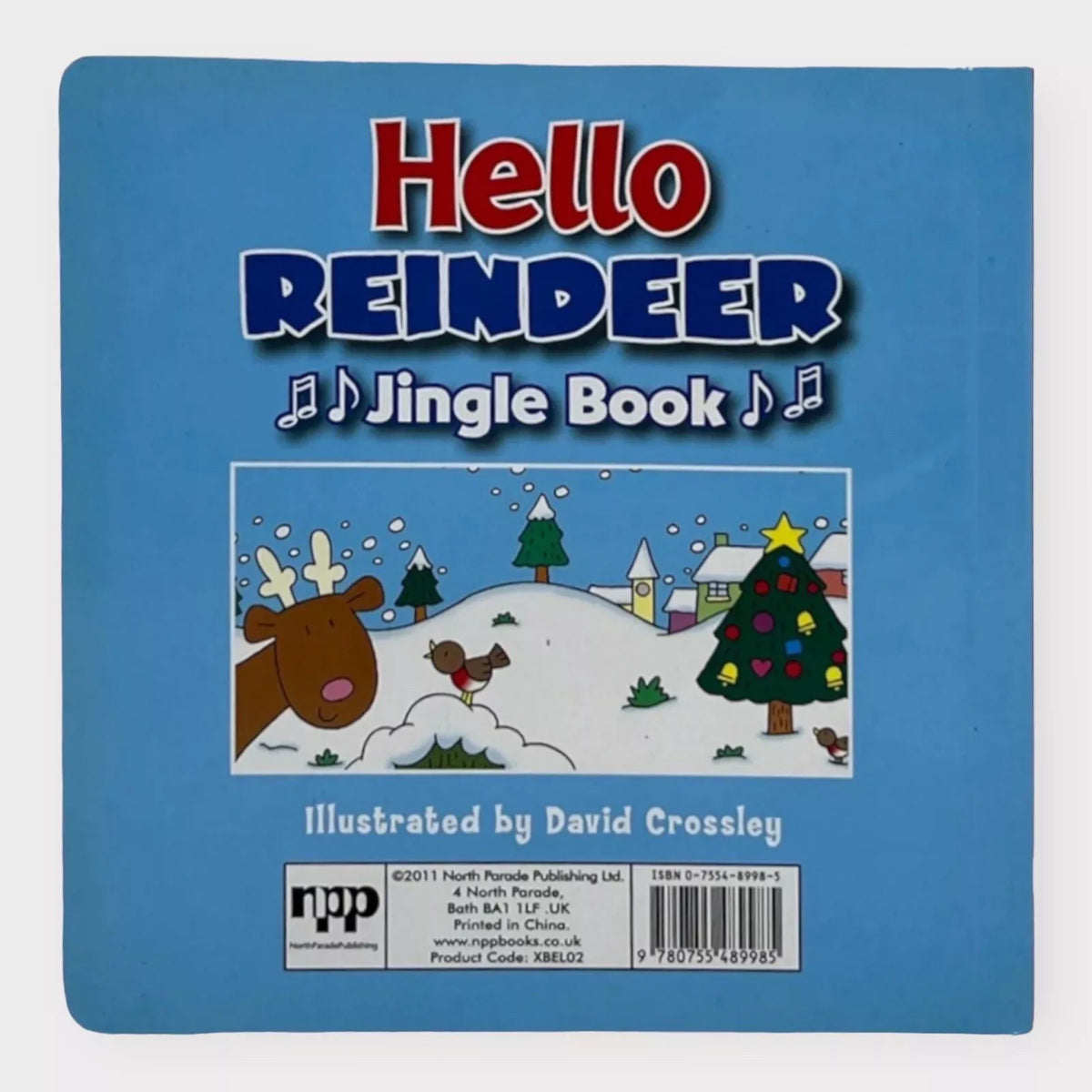 Hello Reindeer Jingle Book with Lift the Flap Pages (Boardbook) – KC's ...