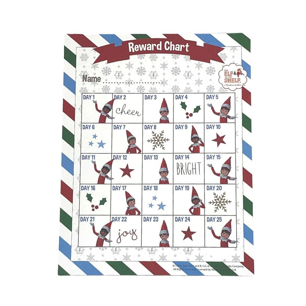 Elf on the Shelf Reward Chart Kit – KC's Hidden Treasures