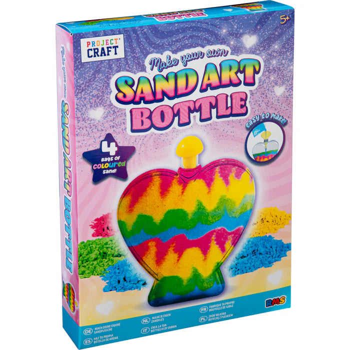 Make your own Sand Art Bottle Kit - Heart – KC's Hidden Treasures