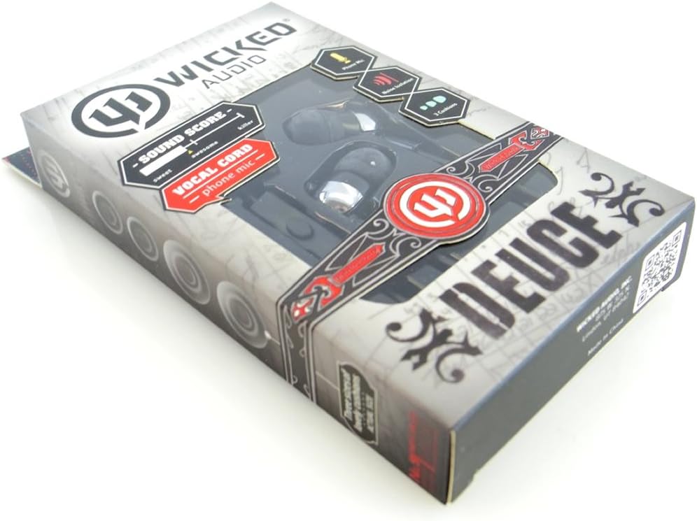 Wicked Audio Deuce Earbuds - Black – KC's Hidden Treasures