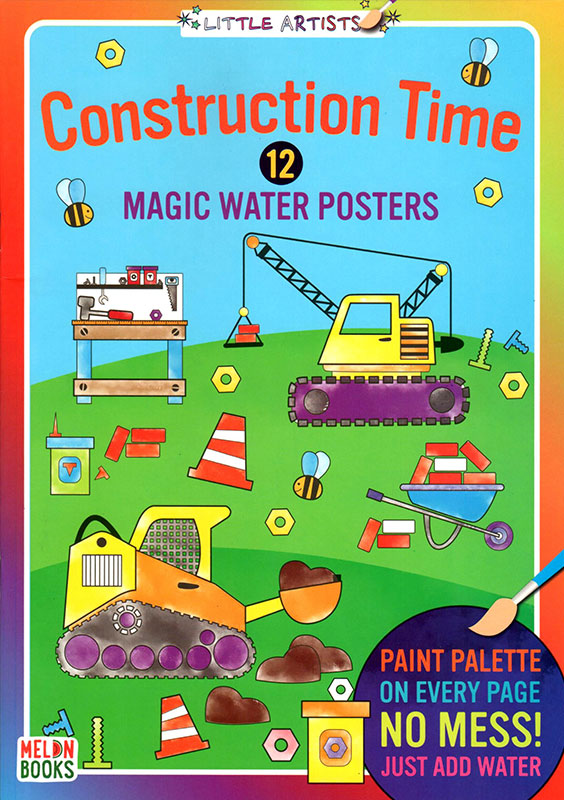 Little Artists: 12 Magic Water Posters - Construction Time – KC's ...