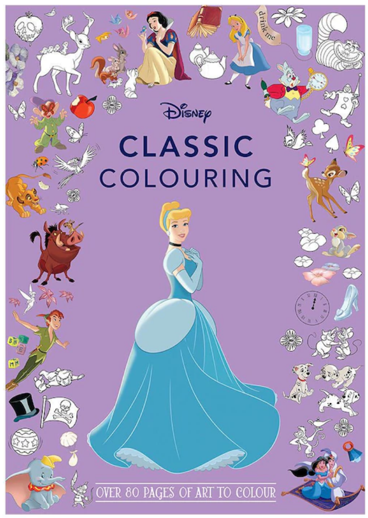 Disney Classic Colouring - Over 80 Pages of Art to Colour – KC's Hidden ...