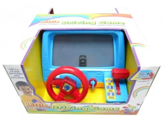 Electronic Little Driving Game with Lights & Sound - Red – KC's Hidden ...