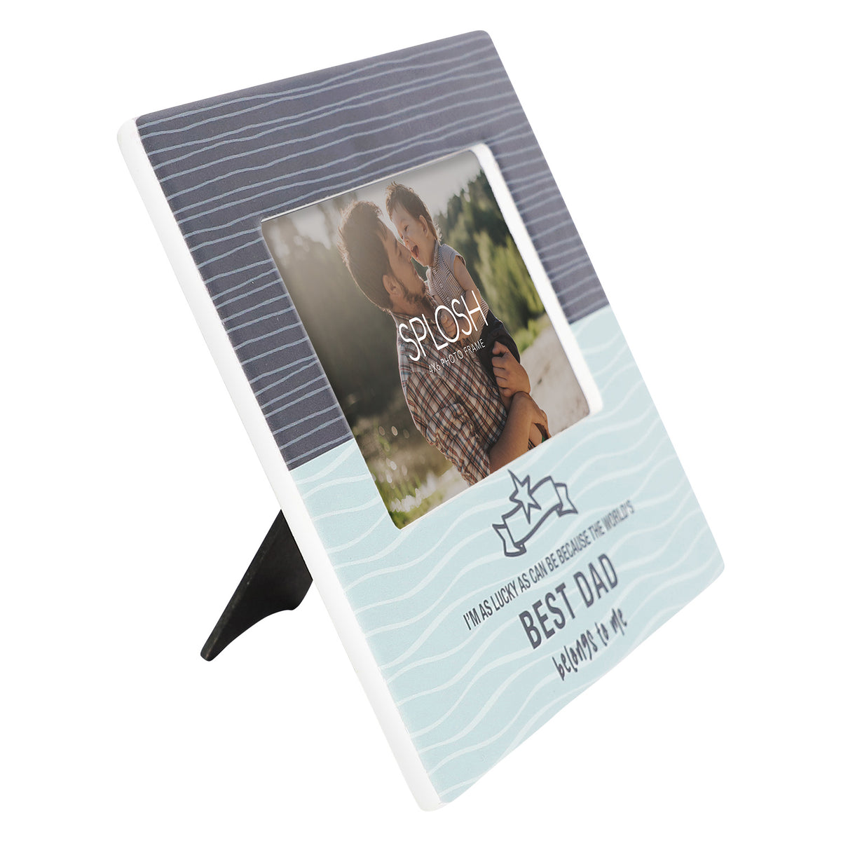 SPLOSH "World's Best Dad" 6 x 4 Photo Frame – KC's Hidden Treasures